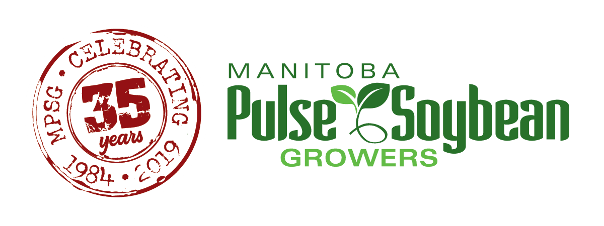 MPSG red button – Manitoba Pulse & Soybean Growers